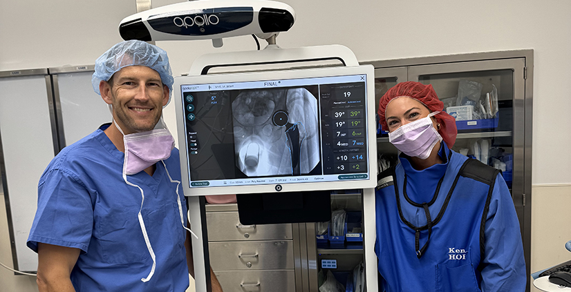 Surgeon Performs First West Coast Total Hip Arthroplasty With Corin ...